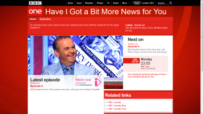 BBC /programmes Mock - TV Forum