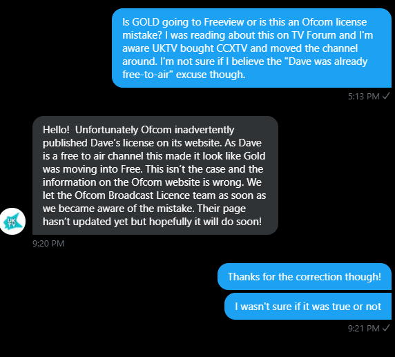 GOLD coming to Freeview?: Split from New channel CCXTV launching 15th ...