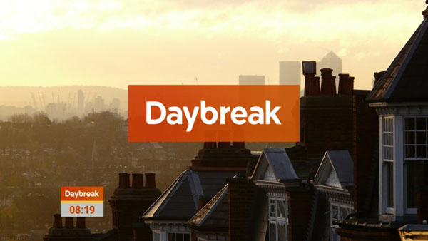 Daybreak (Recreation / Mock): Different Colour Scheme - TV Forum
