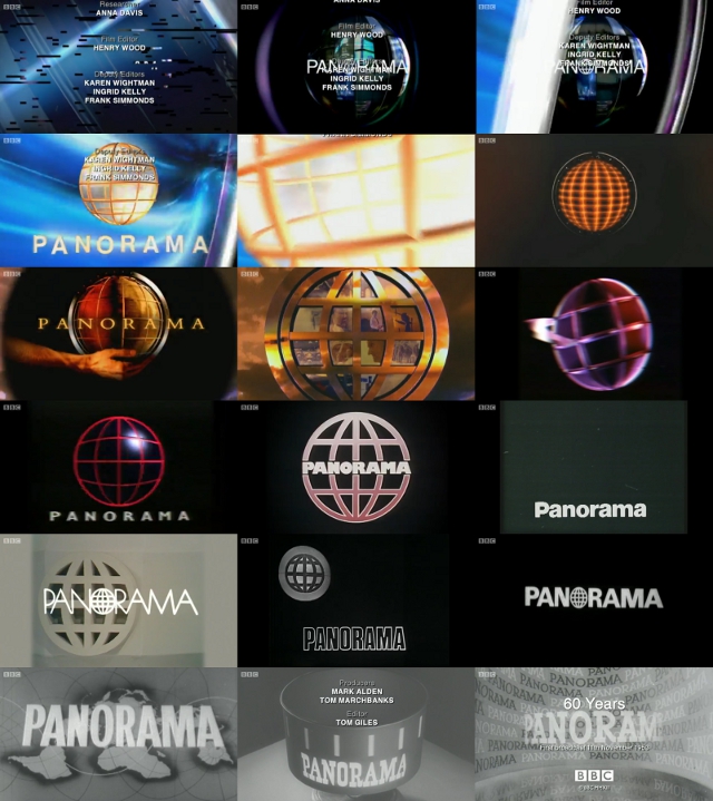 Panorama - 60 Years credits - TV Forum